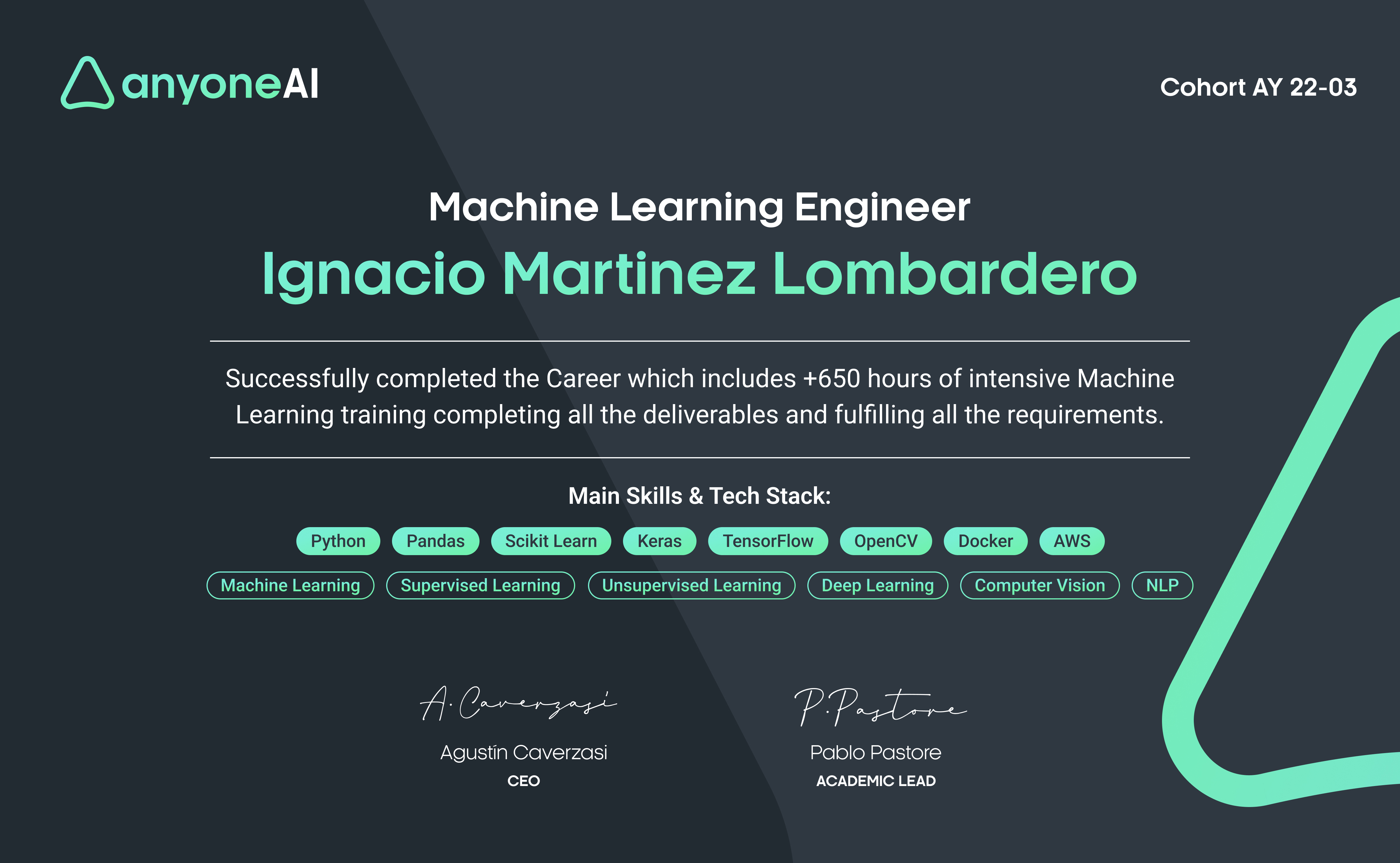 Ignacio Martínez Lombardero - 🧠Software Engineer | Machine Learning | Gen AI | LinkedIn